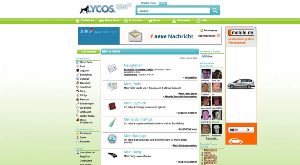 Lycos Chat • 2026 • Test, Kosten & Erfahrungen