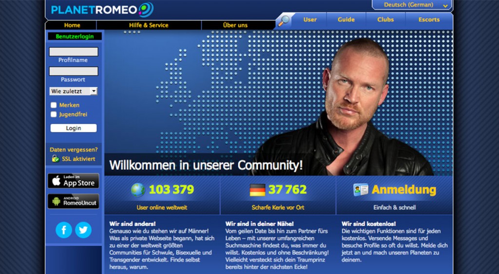 PlanetRomeo • 2026 • Test, Kosten & Erfahrungen